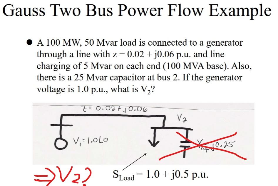 Solved A 100MW, 50Mvar load is connected to a generator | Chegg.com