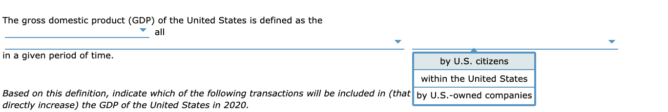 Solved 2. Activities included (and not included) in the | Chegg.com