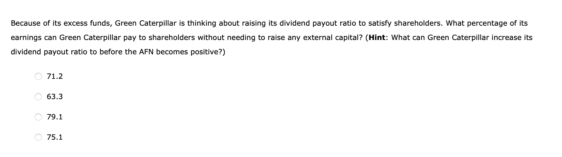 Solved 4. More on the Additional Funds Needed (AFN) equation | Chegg.com