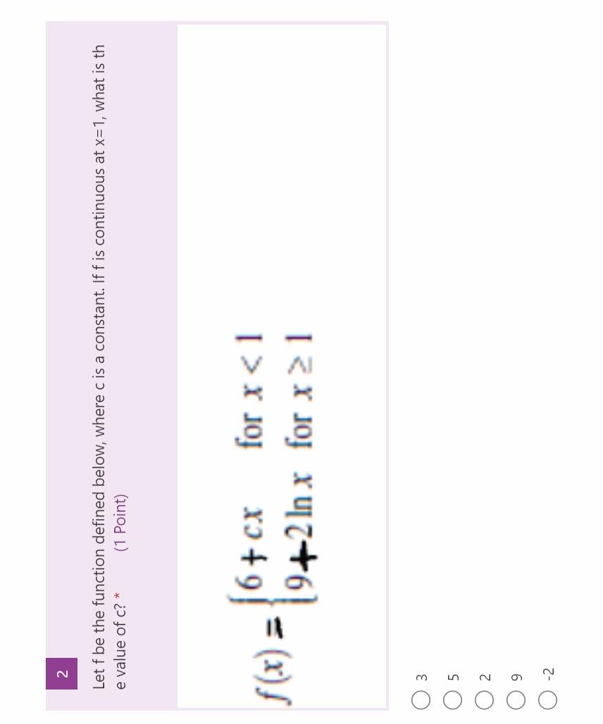 Solved Let f be the function defined below, where c is a | Chegg.com