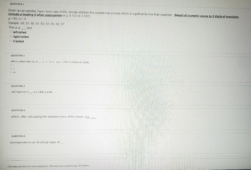Solved Given an acceptable Type I error rate of 5%, decide | Chegg.com