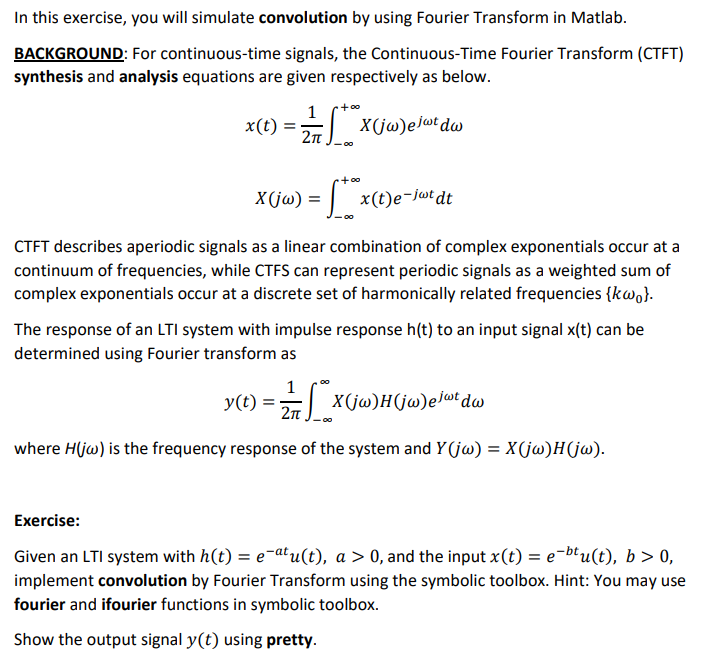 Solved In this exercise, you will simulate convolution by | Chegg.com
