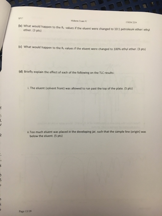 Solved 3. The following solvent selection data were | Chegg.com