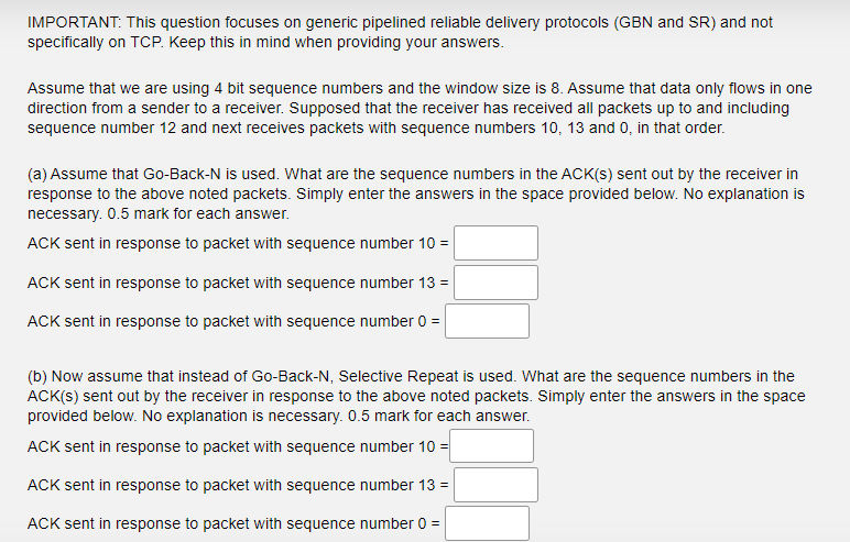 Solved IMPORTANT: This question focuses on generic pipelined | Chegg.com