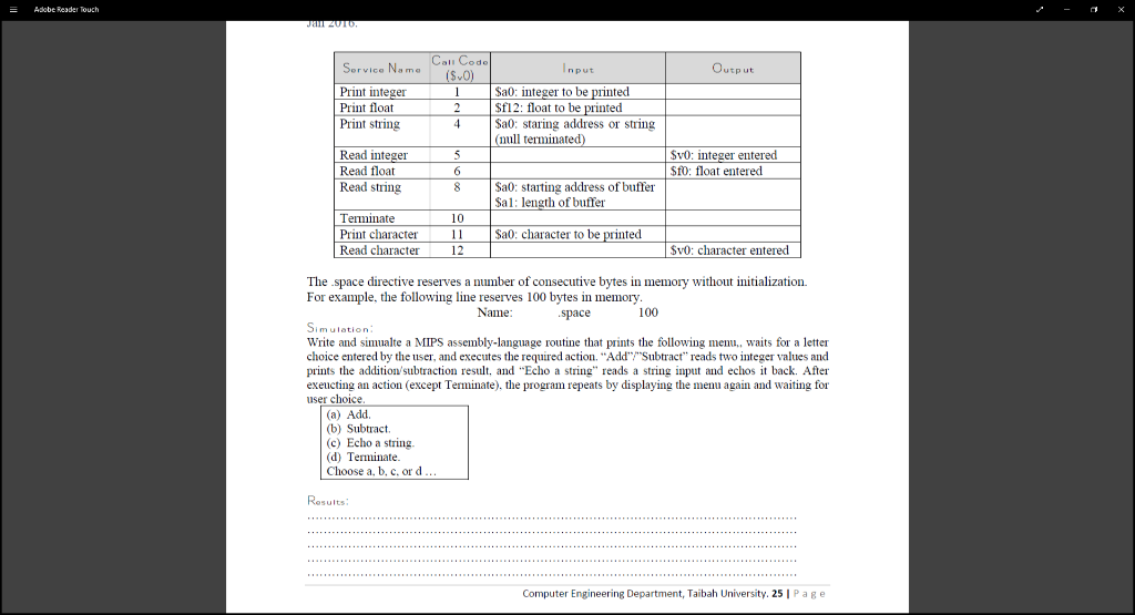 Solved Write and simualte a MIPS assembly-language routine | Chegg.com