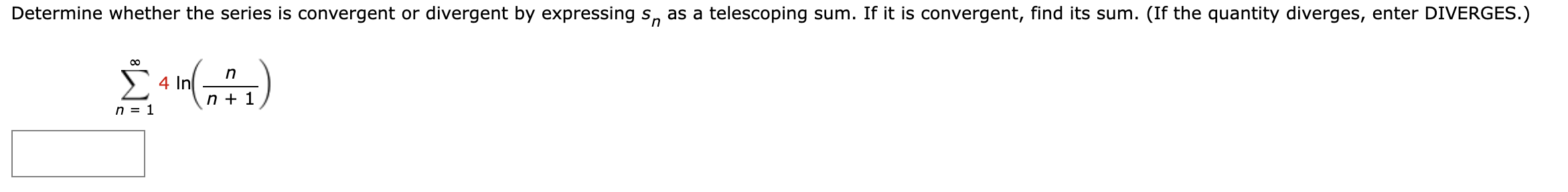 Solved Determine whether the series is convergent or | Chegg.com