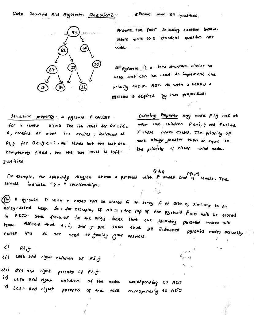Solved Answer the following questions legibly and step | Chegg.com