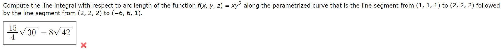 Solved Compute the line integral with respect to arc length | Chegg.com