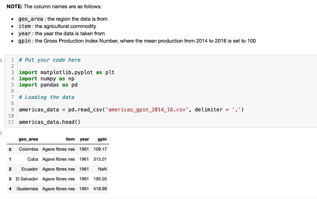 Task 1.1.2 (1 point) Task: Write a piece of code that | Chegg.com