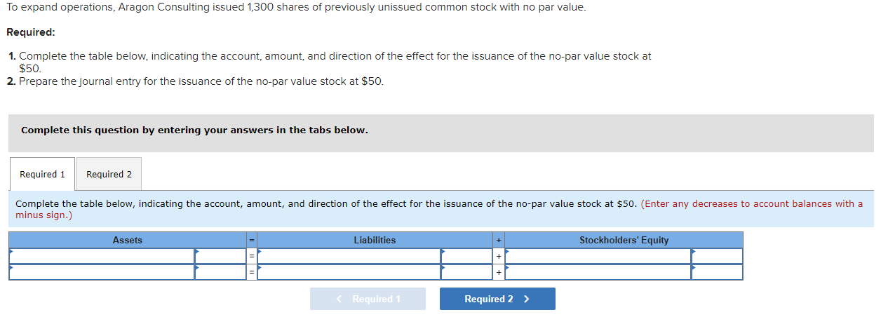 Solved To expand operations, Aragon Consulting issued 1,300 | Chegg.com