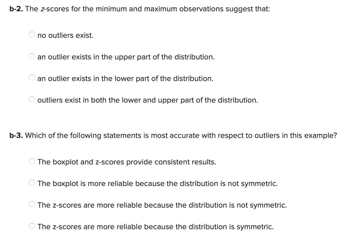 Solved c. Use the information from the boxplot to replace | Chegg.com