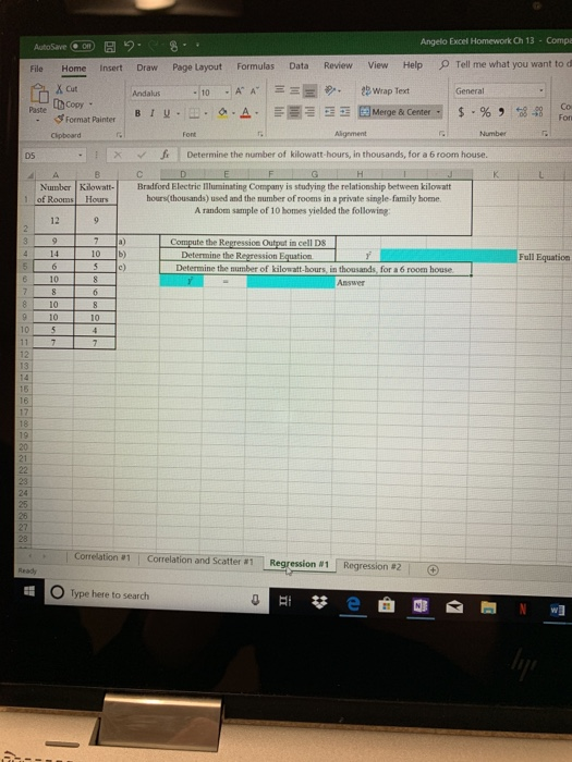 Solved Angelo Excel Homework Ch 13 Compa Autosave COD . File | Chegg.com