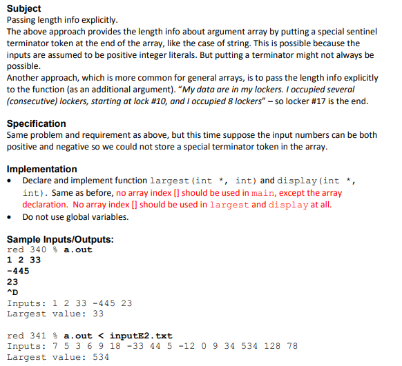 Solved Download lab5E.c to start with Keep on reading | Chegg.com