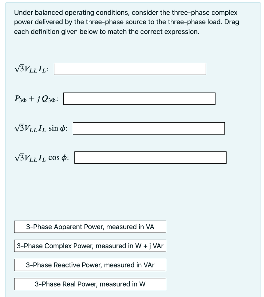 Solved In a balanced three-phase system, the phasor sum of | Chegg.com