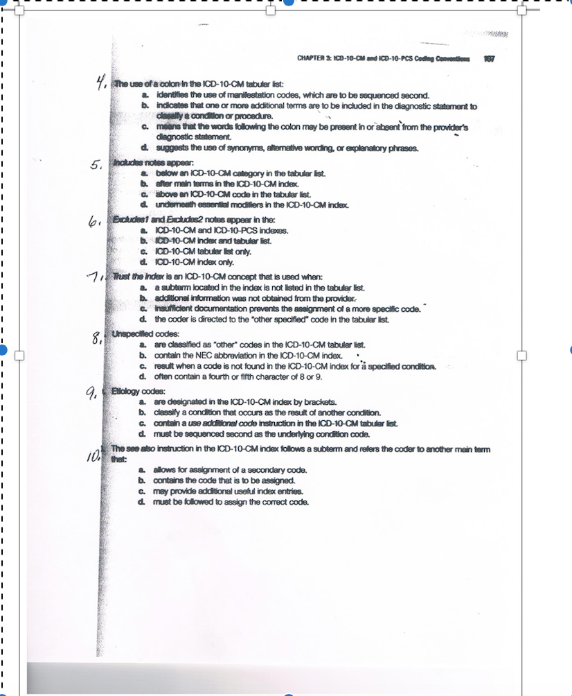 Solved 1 CHAPTER 3: ICD-10-CM and ICD-10-PCS Coding | Chegg.com