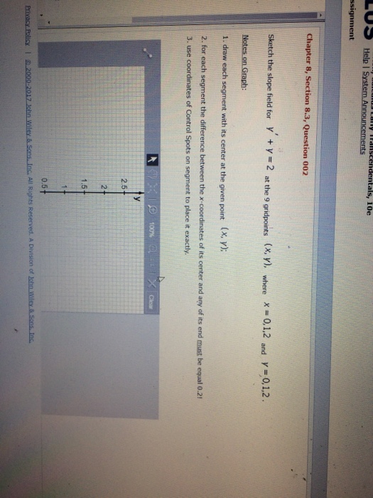 Solved ssignment Chapter 8, Section 8.3, Question 002 Sketch | Chegg.com