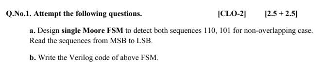 Solved Q.No.1. Attempt the following questions. [CL0-2] [2.5 | Chegg.com