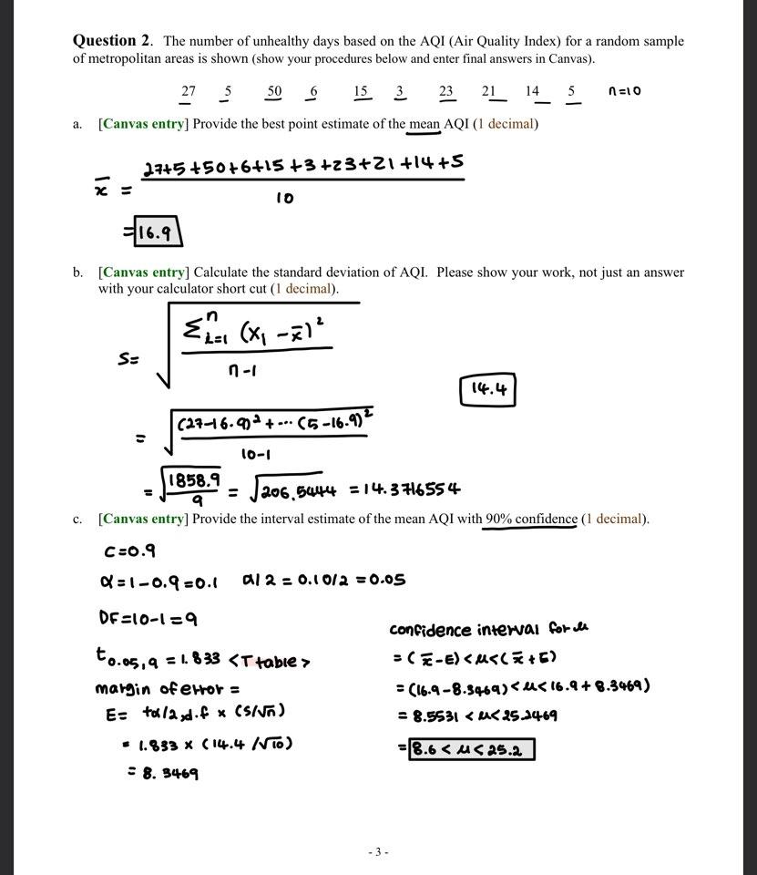 Solved can you answer this quesiton For question 2c above, | Chegg.com