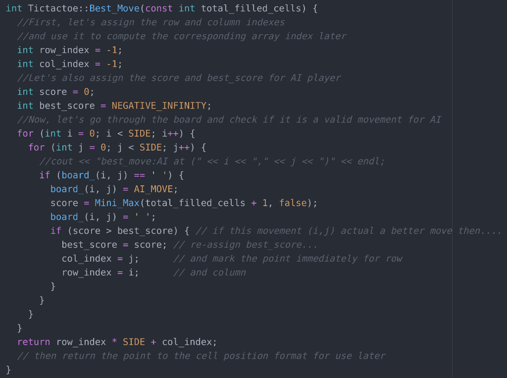 Solved int Tictactoe::Best_Move(const int | Chegg.com