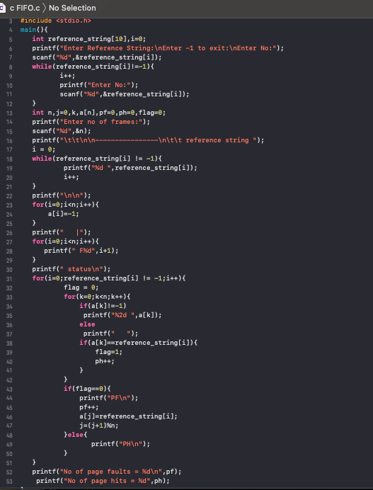 Solved Compare the performance of page replacement | Chegg.com