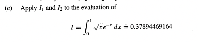Solved 11. Consider approximating integrals of the form | Chegg.com