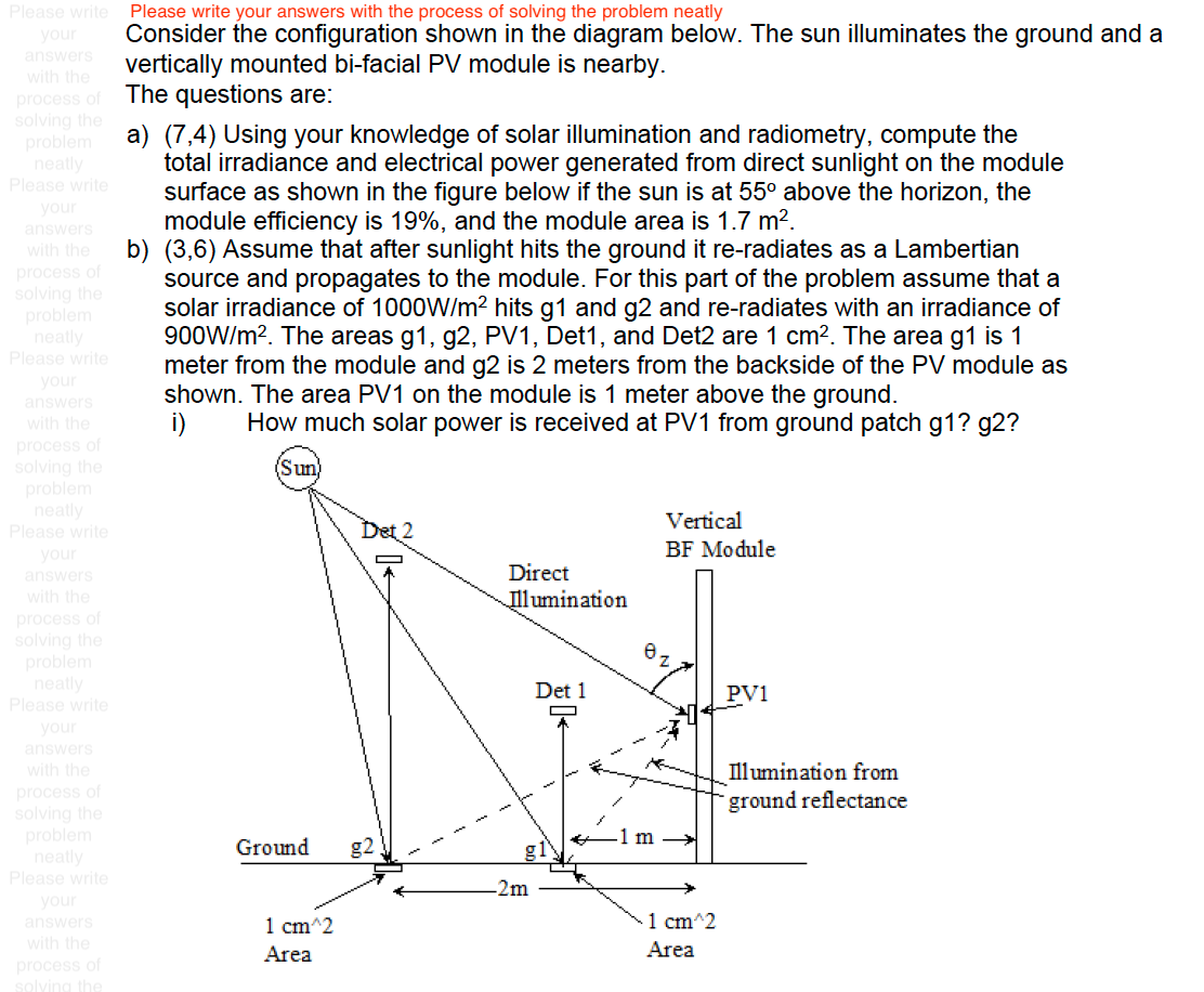 neal Please write Please write your answers with the | Chegg.com