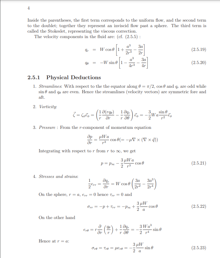 Solved One of the fundamental results in low Reynolds-number | Chegg.com
