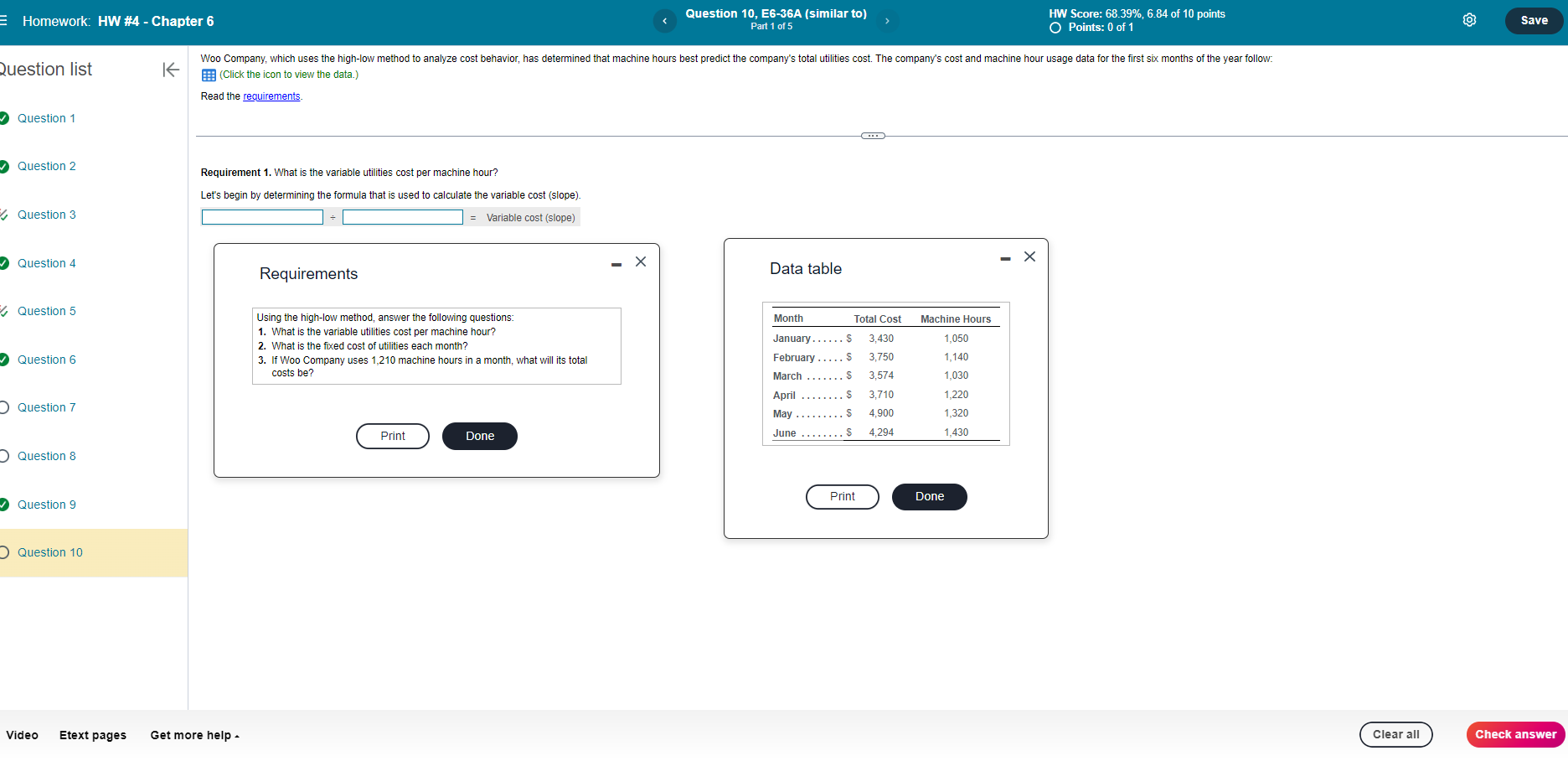 Solved \#ت: (Click the icon to view the data.) Read the | Chegg.com