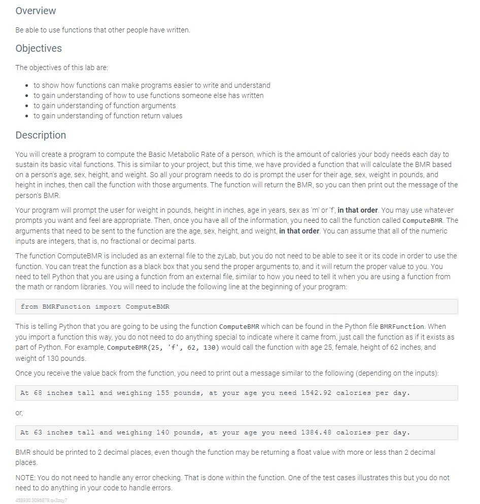 Solved please help me this is python. this is all that the | Chegg.com