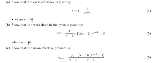 Solved (a) Show that the cycle efficiency is given by | Chegg.com
