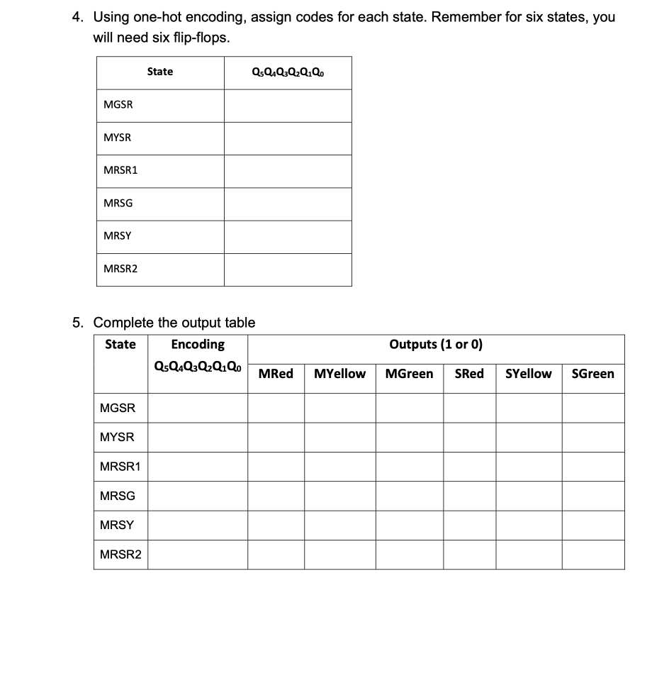 Solved 3. Using the state transition diagram above, generate | Chegg.com