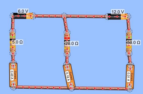 Solved Measure the currents running in the circuit, | Chegg.com