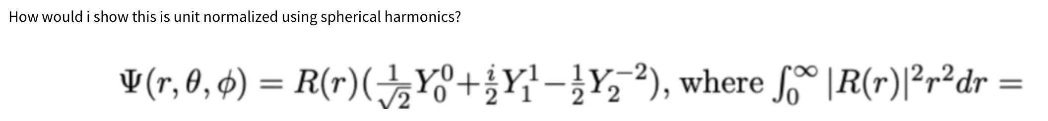 Solved by the way that is =1, the pic got cut off. | Chegg.com