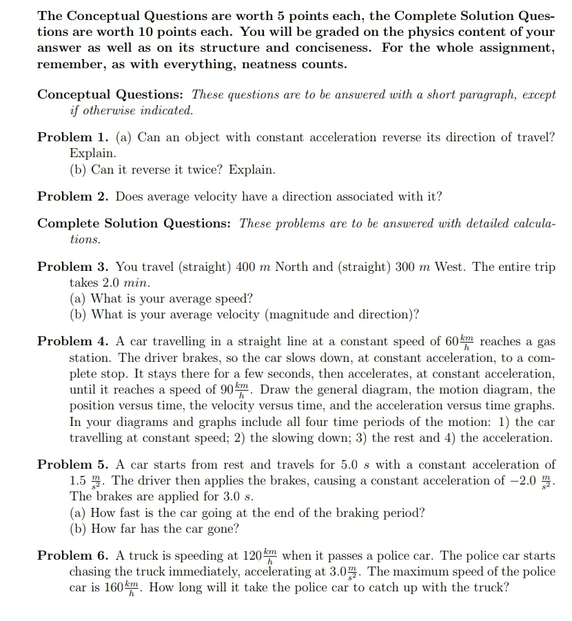 Solved The Conceptual Questions are worth 5 ﻿points each, | Chegg.com