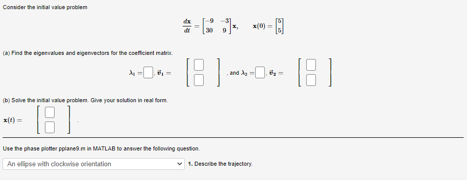 Solved Consider the initial value problem | Chegg.com