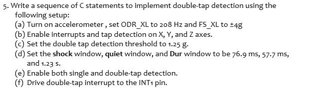 Solved 5. Write a sequence of C statements to implement | Chegg.com