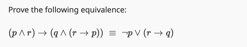 Solved Prove the following | Chegg.com