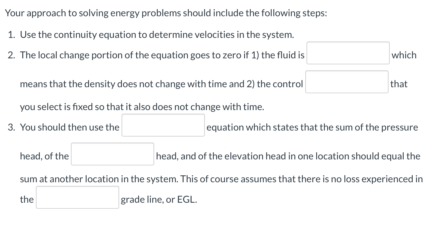 Solved Your approach to solving energy problems should | Chegg.com