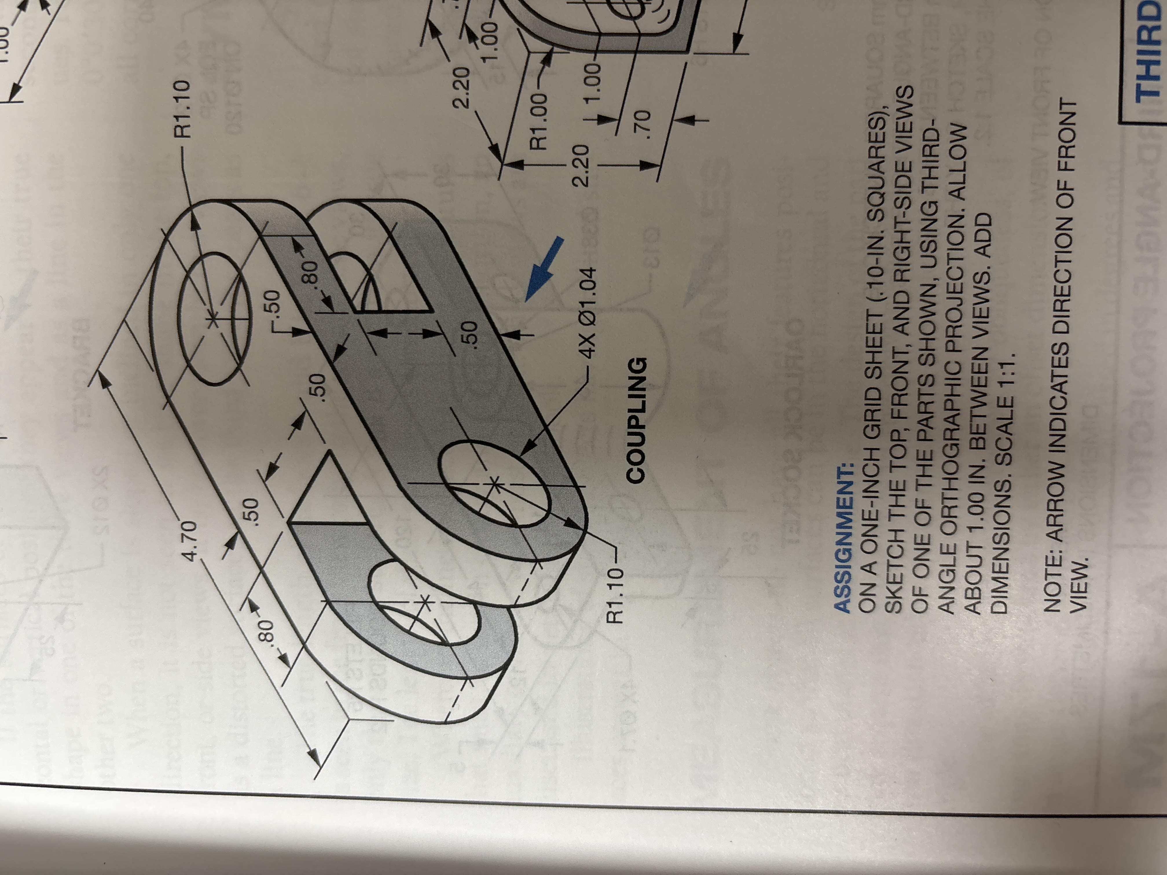 Solved ASSIGNMENT:ON A ONE-INCH GRID SHEET (. 10- ﻿IN. | Chegg.com