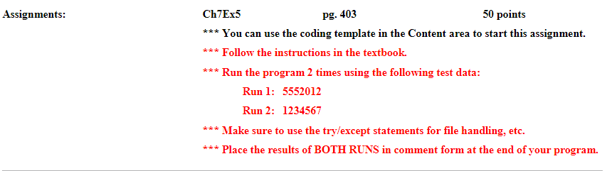 Solved Python Tony Gaddis This is the problem 5. Charge | Chegg.com