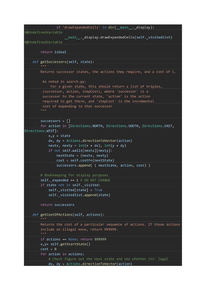 Solved N.B this is a pacman game sample program in | Chegg.com
