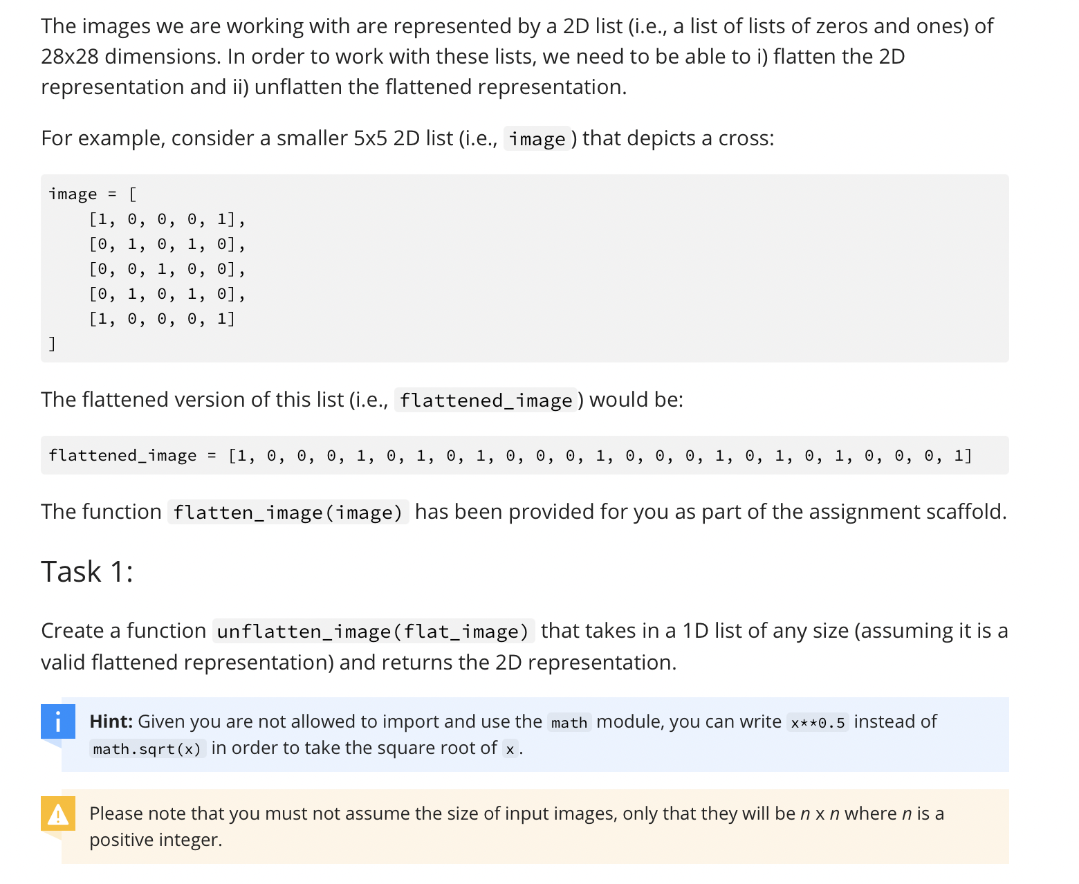 Solved The images we are working with are represented by a | Chegg.com