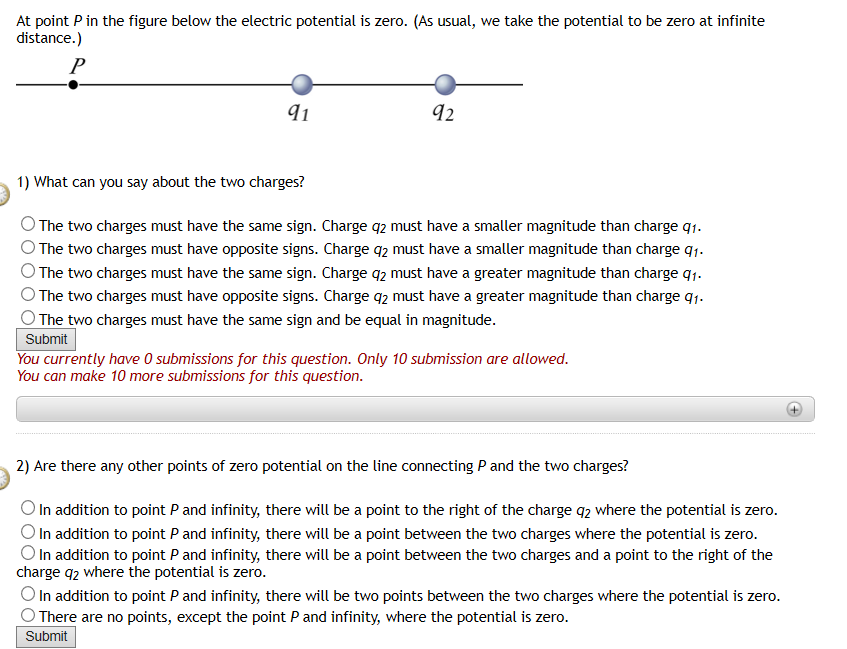 Solved (As usual At point P in the figure below the electric | Chegg.com