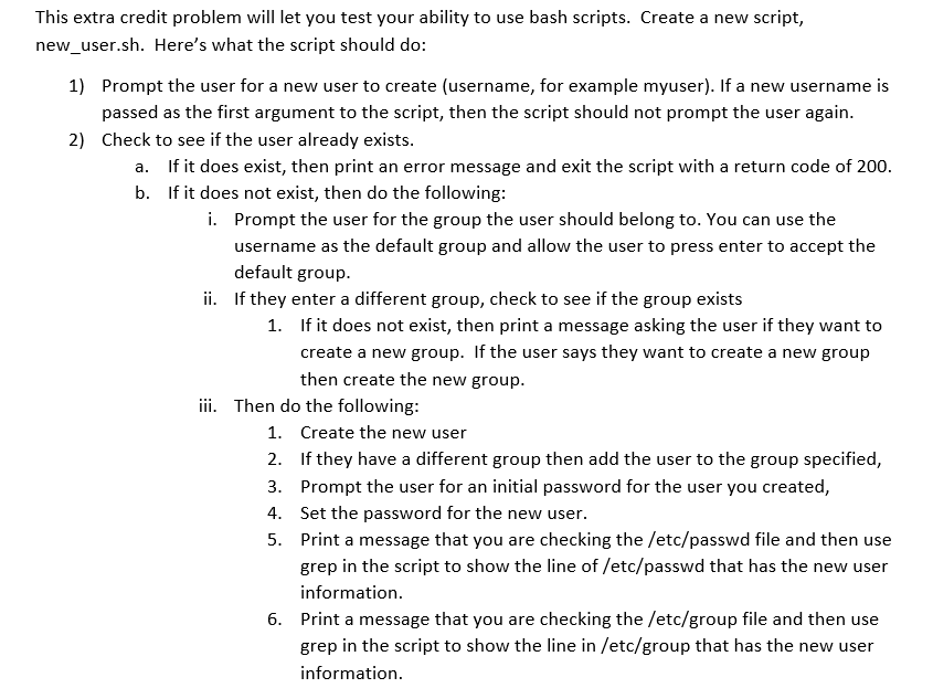 Solved This extra credit problem will let you test your | Chegg.com