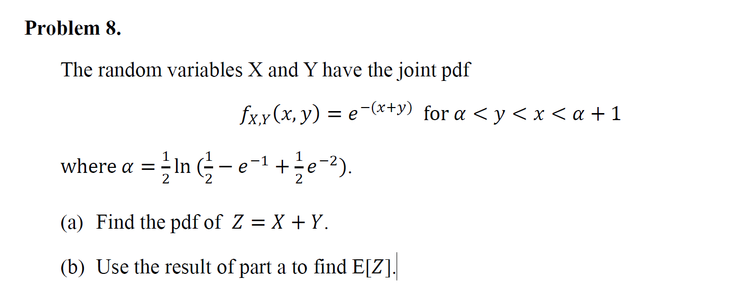 The random variables X and Y have the joint pdf | Chegg.com