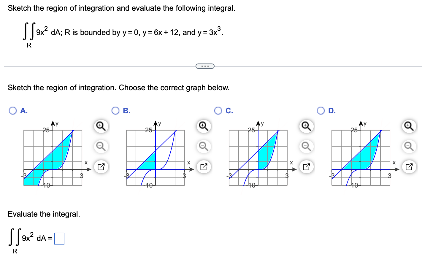 Solved Sketch the region of integration and evaluate the | Chegg.com
