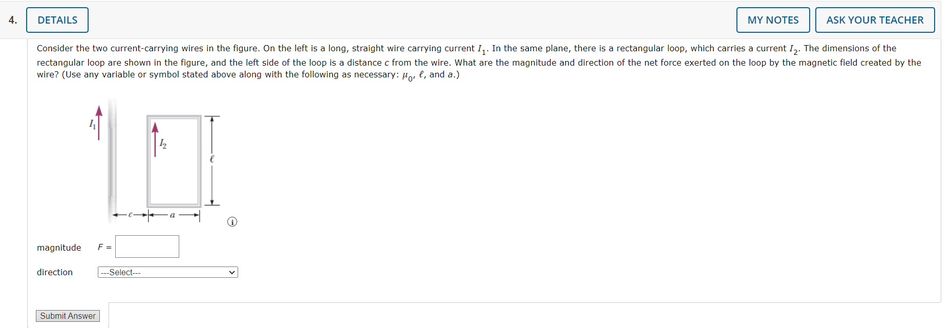 Solved wire? (Use any variable or symbol stated above along | Chegg.com