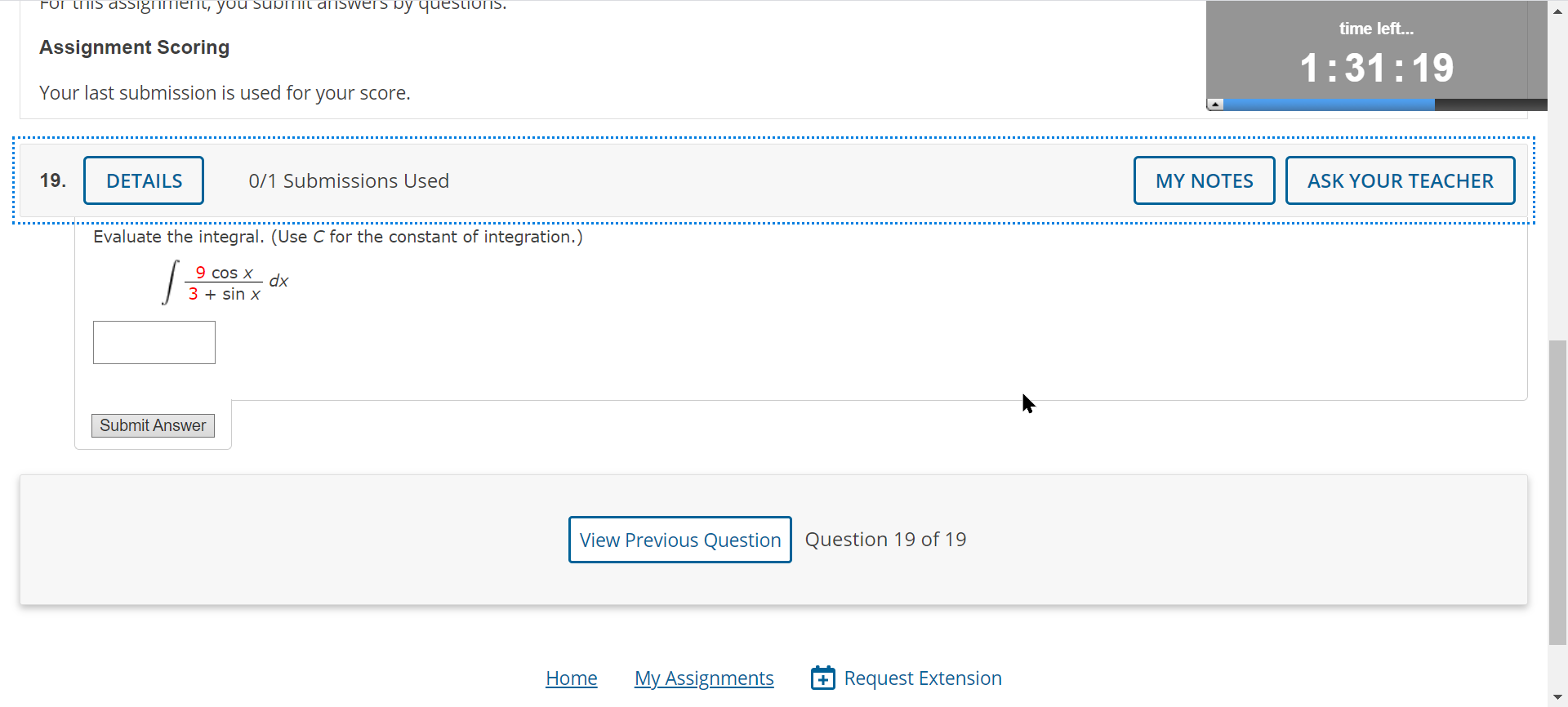 Solved For this assignment, you submit answers by questions. | Chegg.com