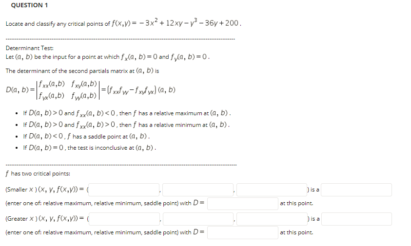 Solved Please help with this multivariable optimization | Chegg.com