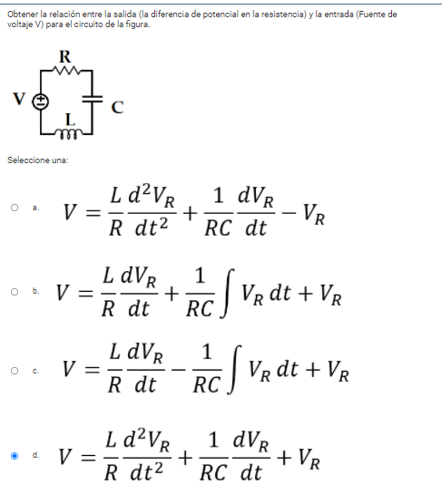 Solved Obtain the relationship between the output (the | Chegg.com
